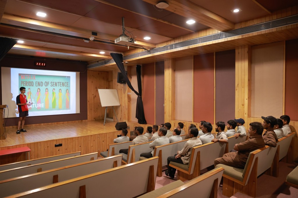 Conducting Sensitization Session and Donation for Non-Menstruators on ...